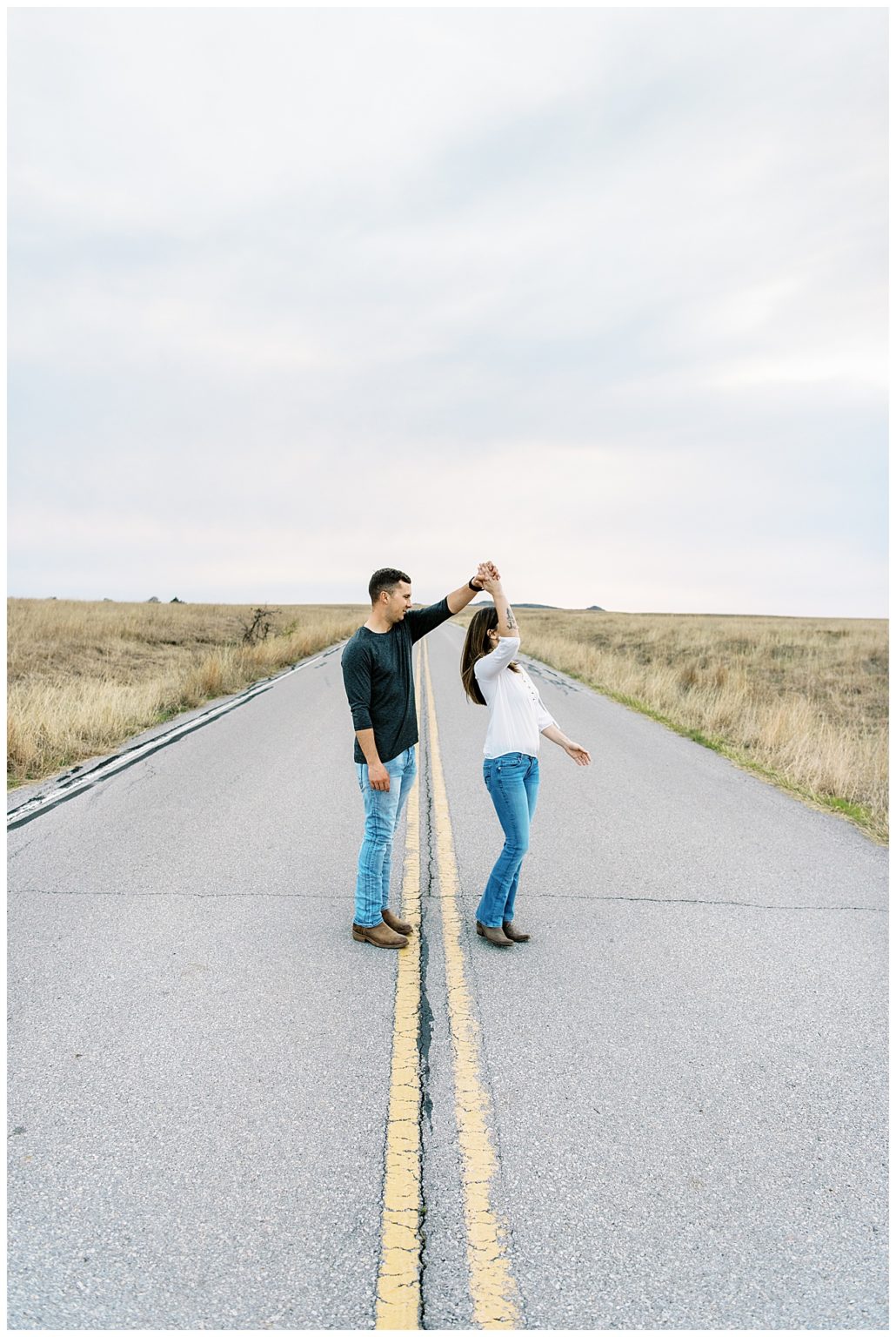 Jill + Matt | Engagement Session at Wichita Mountains
